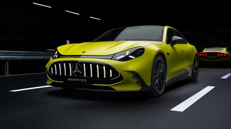 Mercedes-AMG'de yeni çağ: Tam elektrikli GT resmen tanıtıldı!