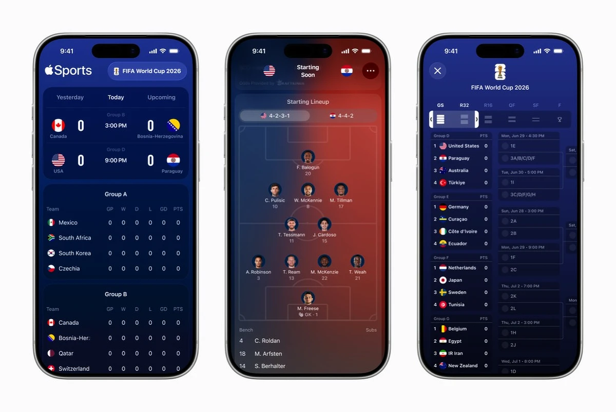 Apple Sports expands to more than 90 new countries, including the ...
