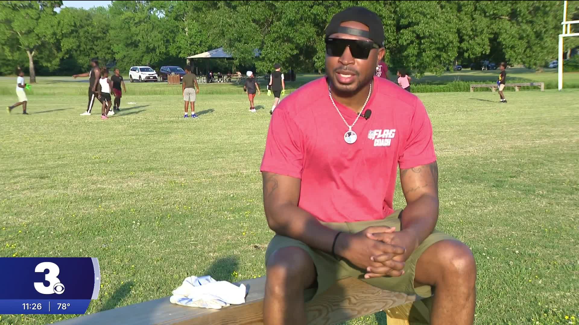 From the ship to the sidelines: Youth coach Taylor returns to football ...
