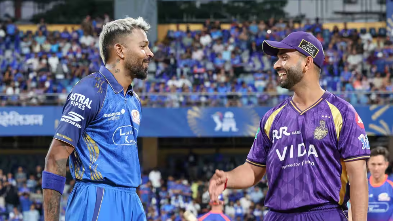 IPL match today, KKR vs MI: Predicted playing XI, head-to-head, toss ...