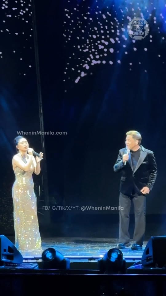 Jessica Sanchez and Martin Nievera share a special live performance of Ikaw
