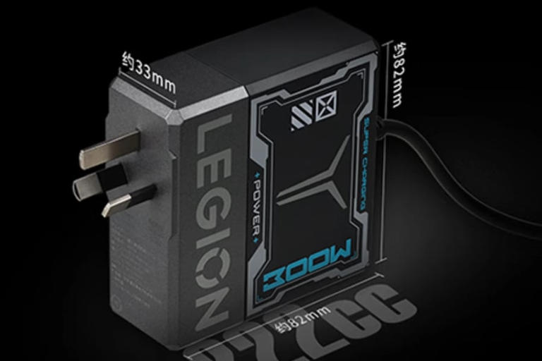 Lenovo announces Legion 300W GaN4.0 adapter for under $60
