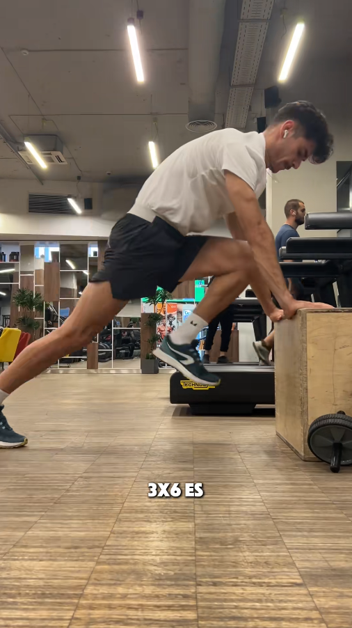 Athletic lower body workout to build speed strength and explosive power