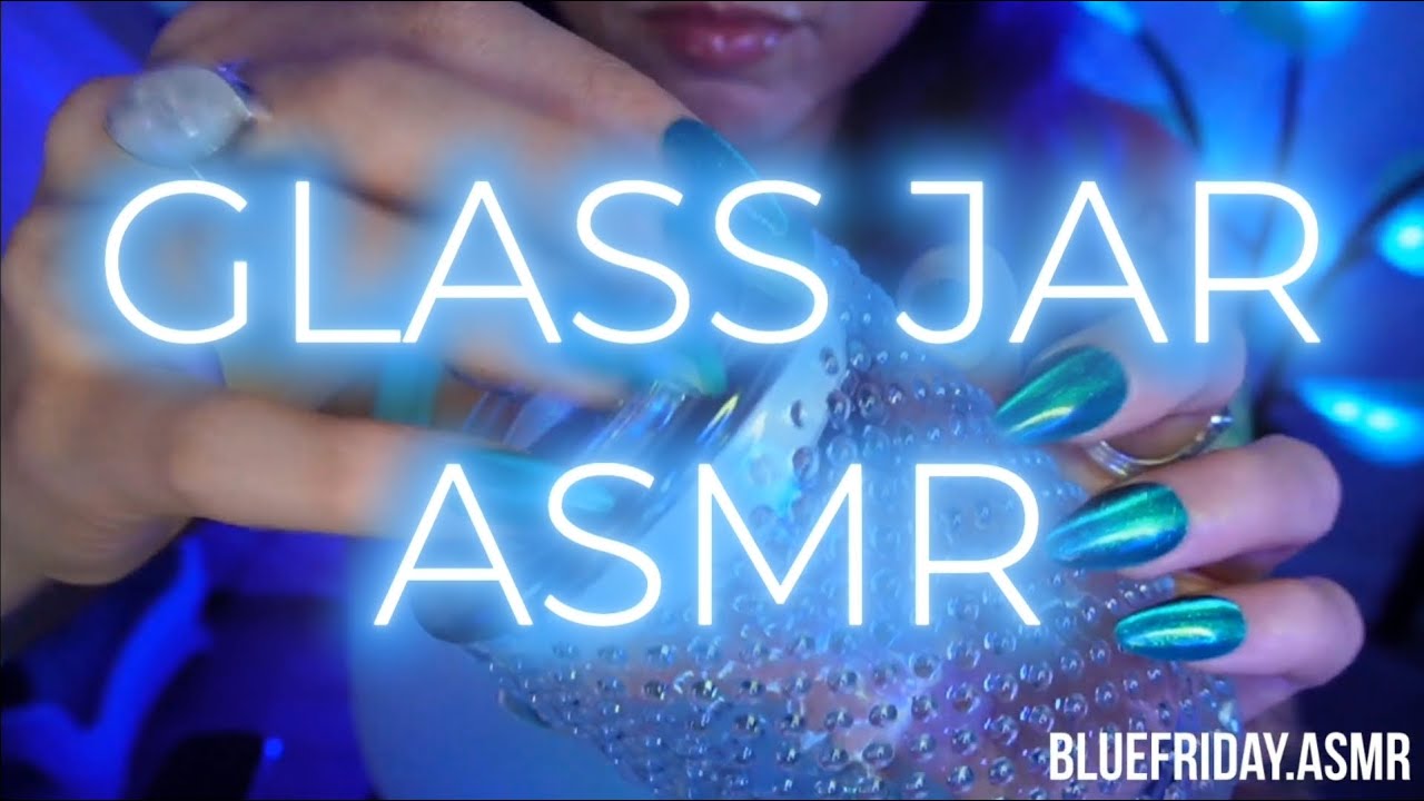 Glass jar ASMR sounds