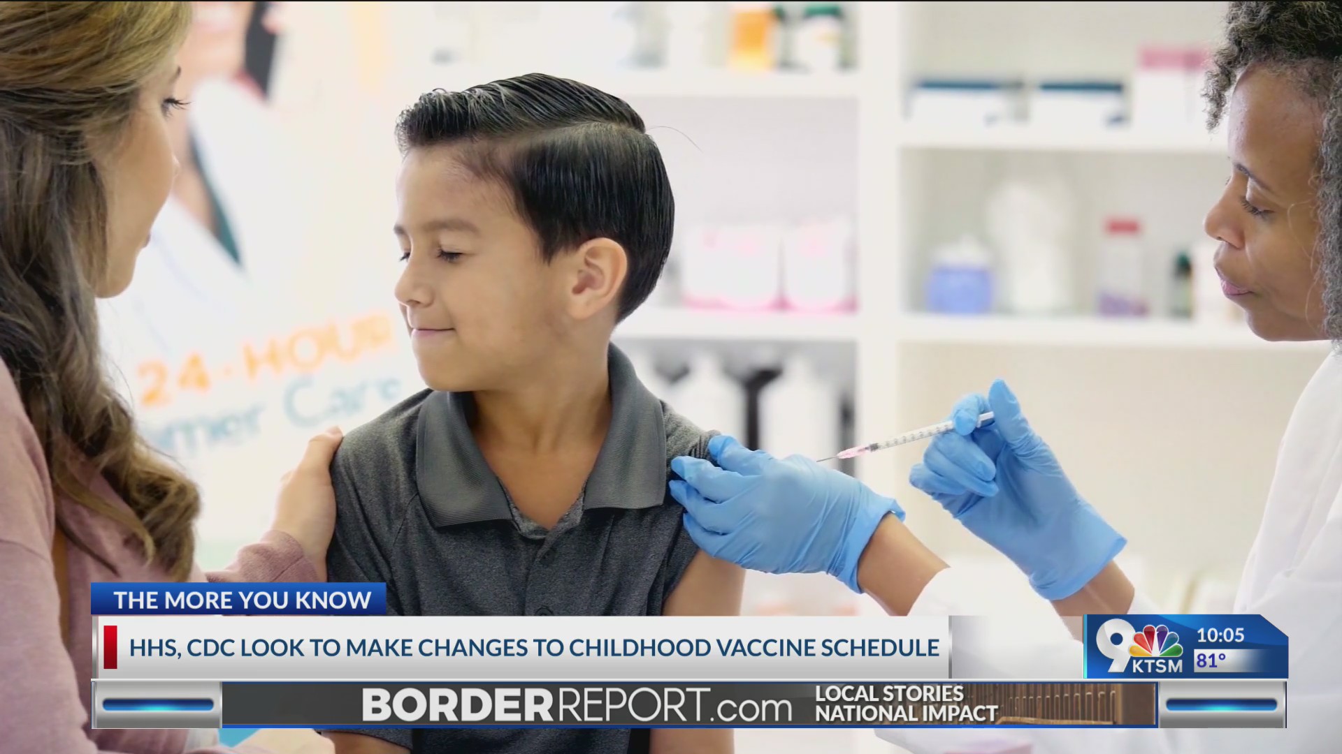 Doctor speaks on recent changes to childhood shot schedule