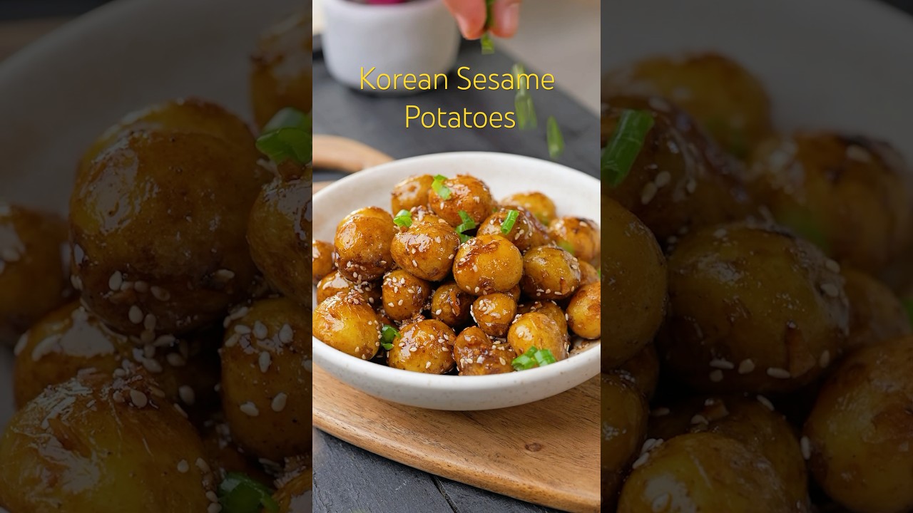 Trending sat sabji and Korean sesame potato easy homemade recipes