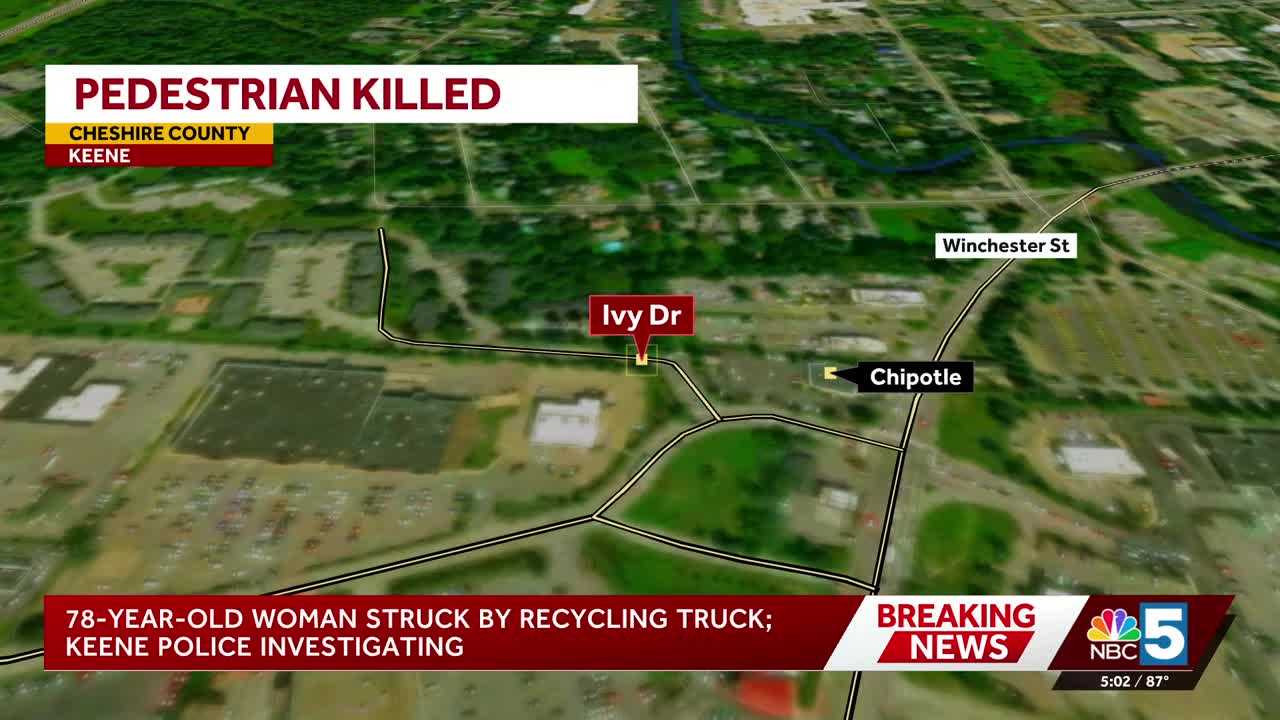 New Hampshire woman killed by recycling truck in Chipotle parking lot ...