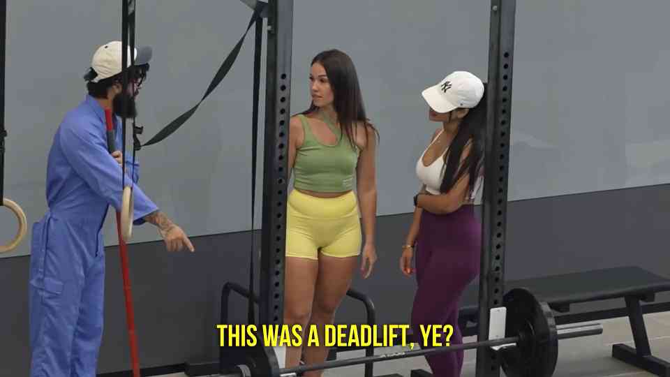 I wanna lift the same weight as you