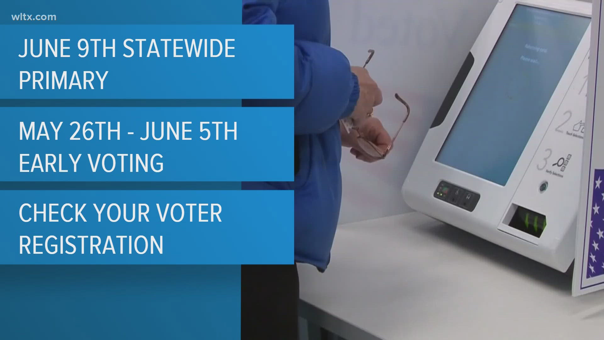 Statewide early primary voting begins June 2nd