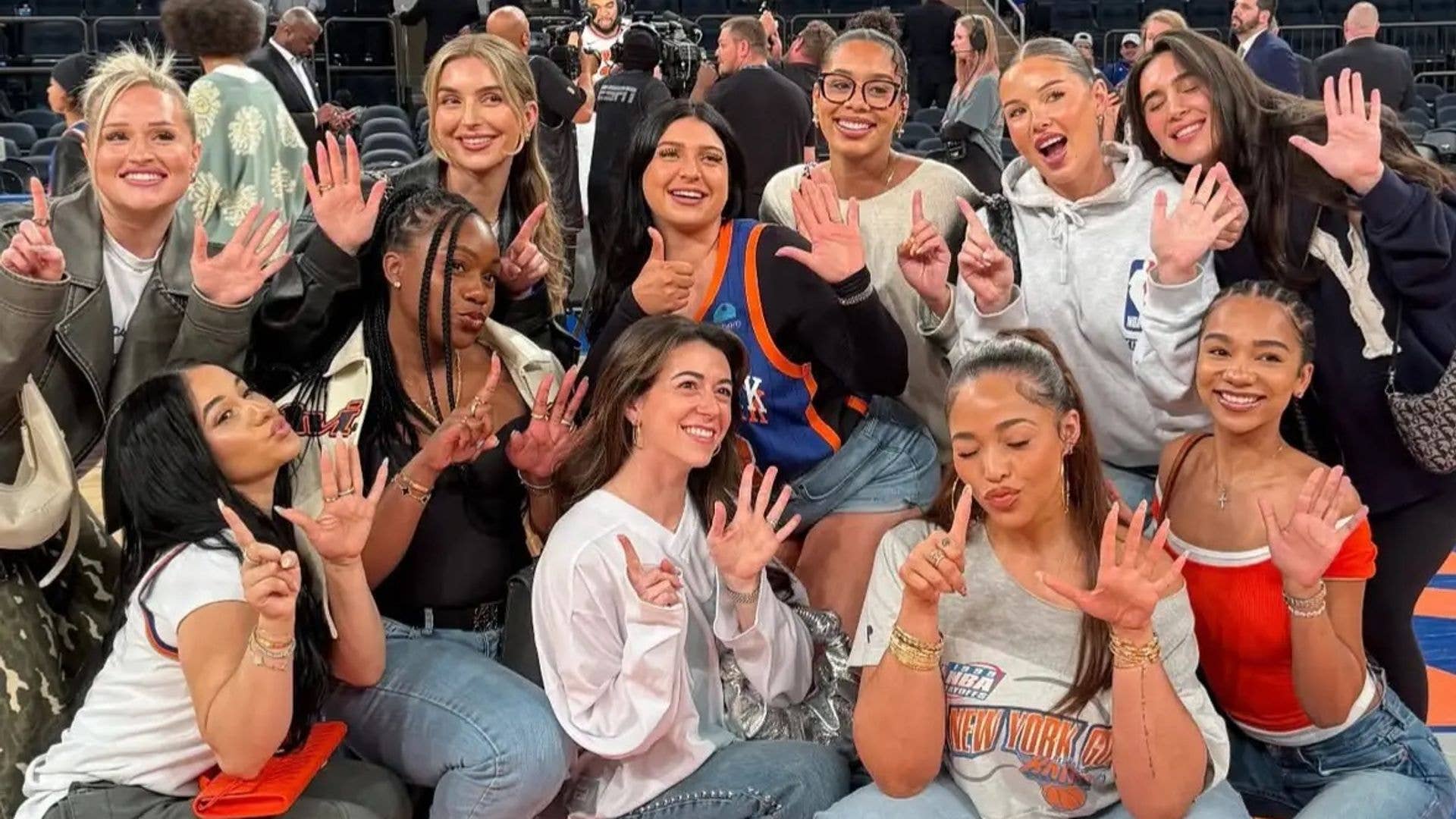 Meet the real-life WAGs of the New York Knicks ahead of Game 1 against ...