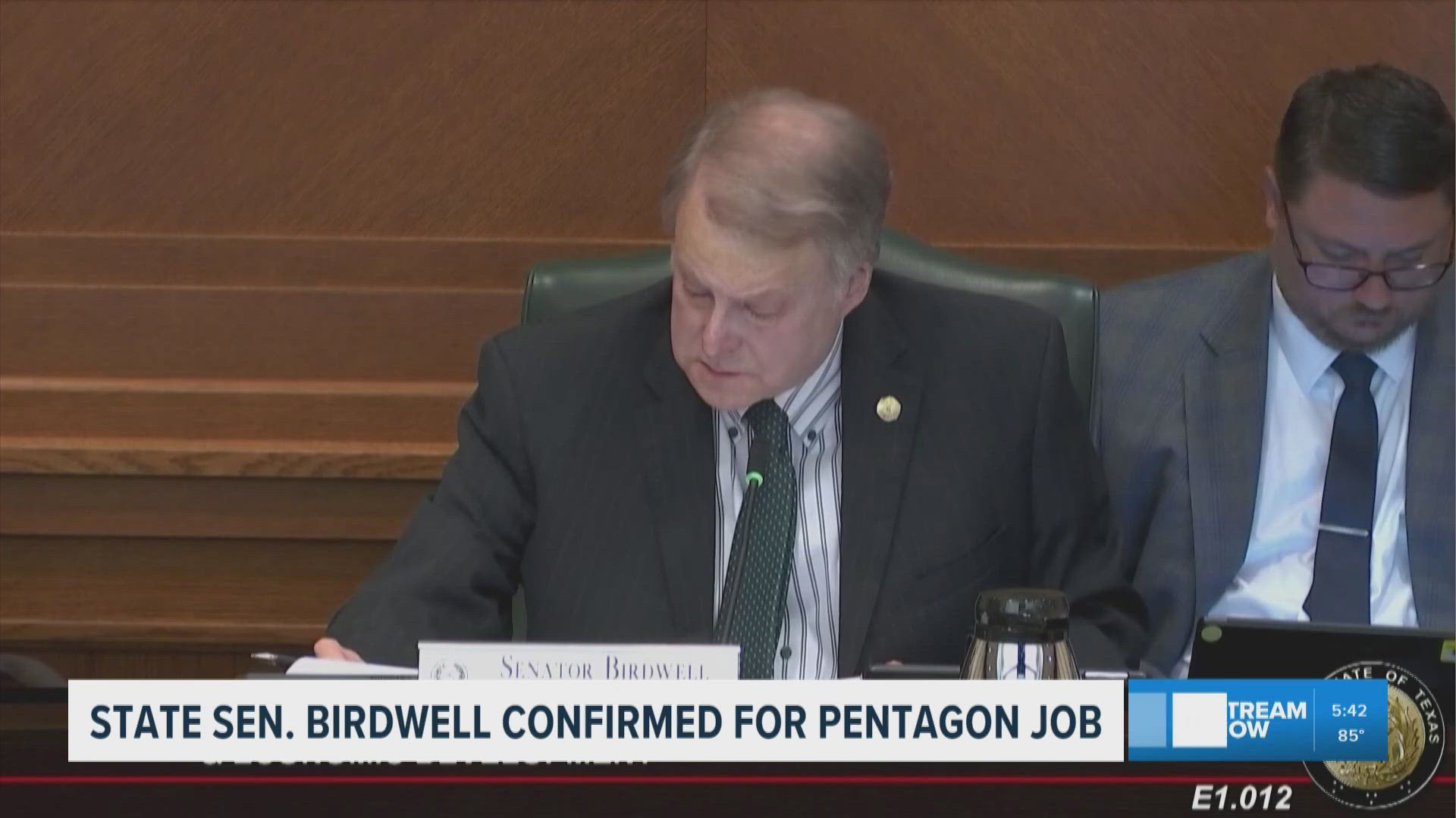 Texas state Sen. Birdwell confirmed to Pentagon position