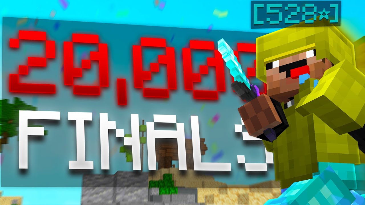Hitting 20,000 finals in Bedwars (SWEATY GAMES)