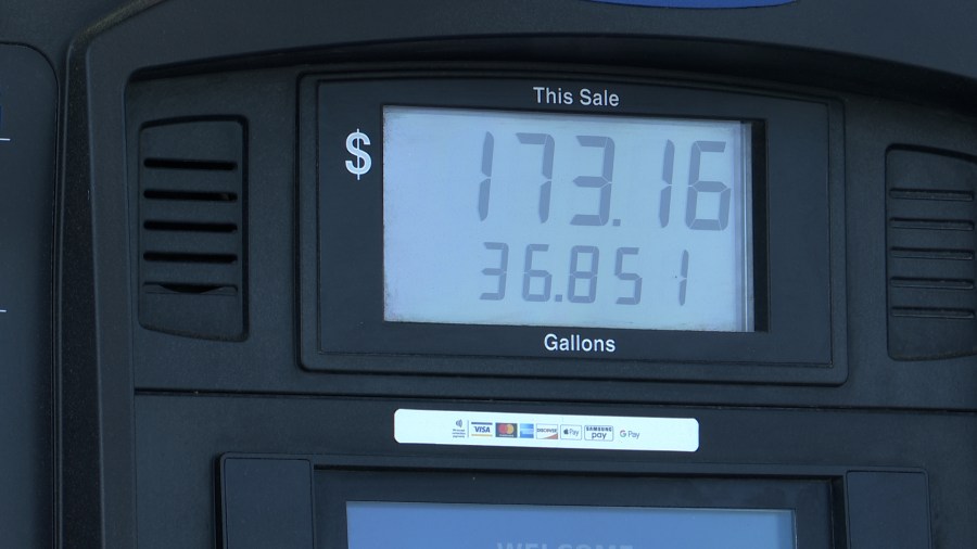 Gas prices hit hard right before Memorial Day travel weekend