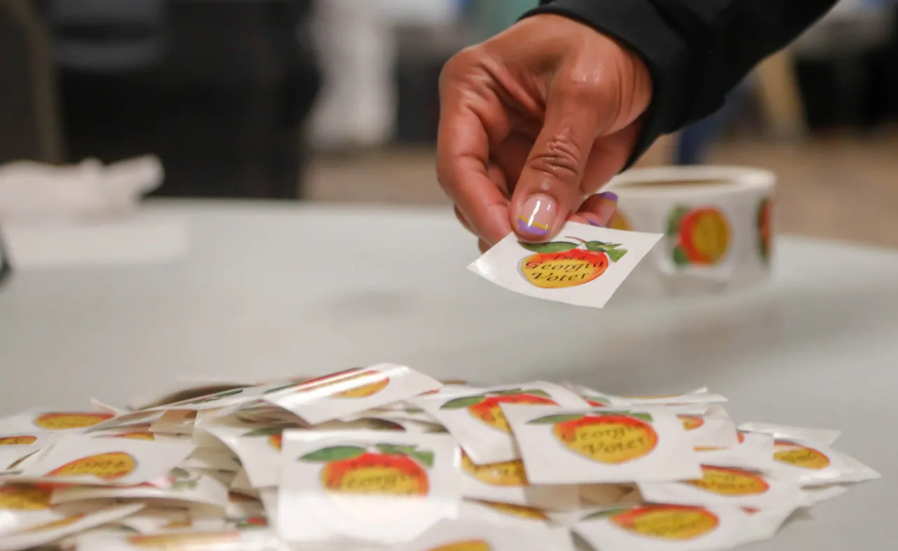 Georgia primary runoff election results are coming in