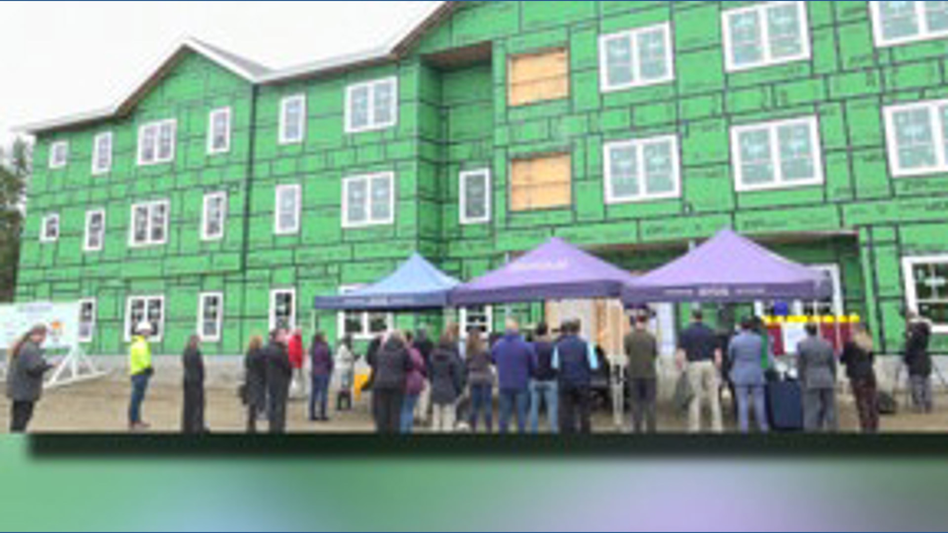 Bangor affordable housing development for seniors nears completion