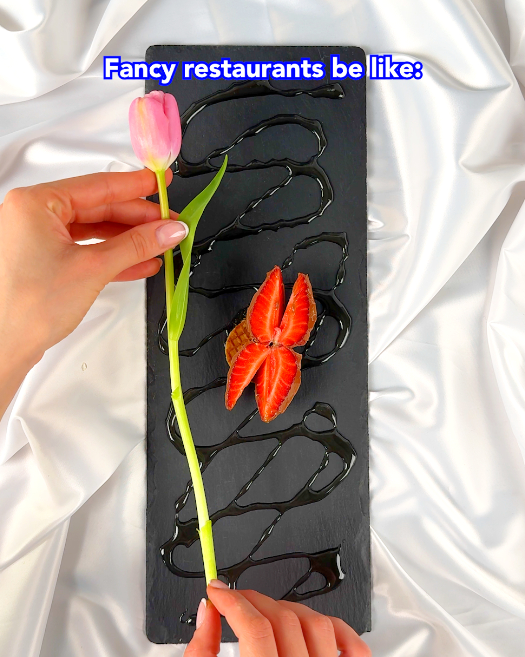 Fine dining or food art?🍽️