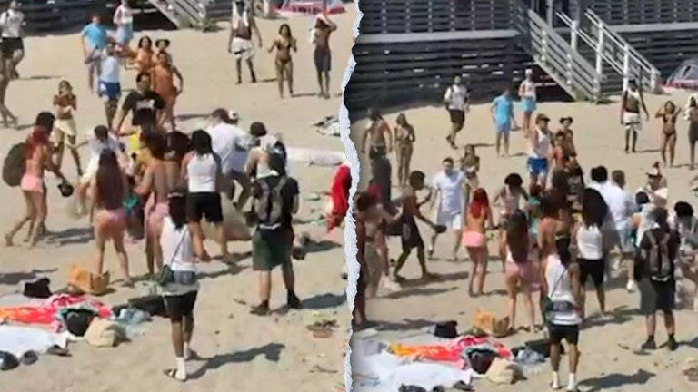 Three stabbed at crowded Rhode Island beach as hundreds of teens pack ...