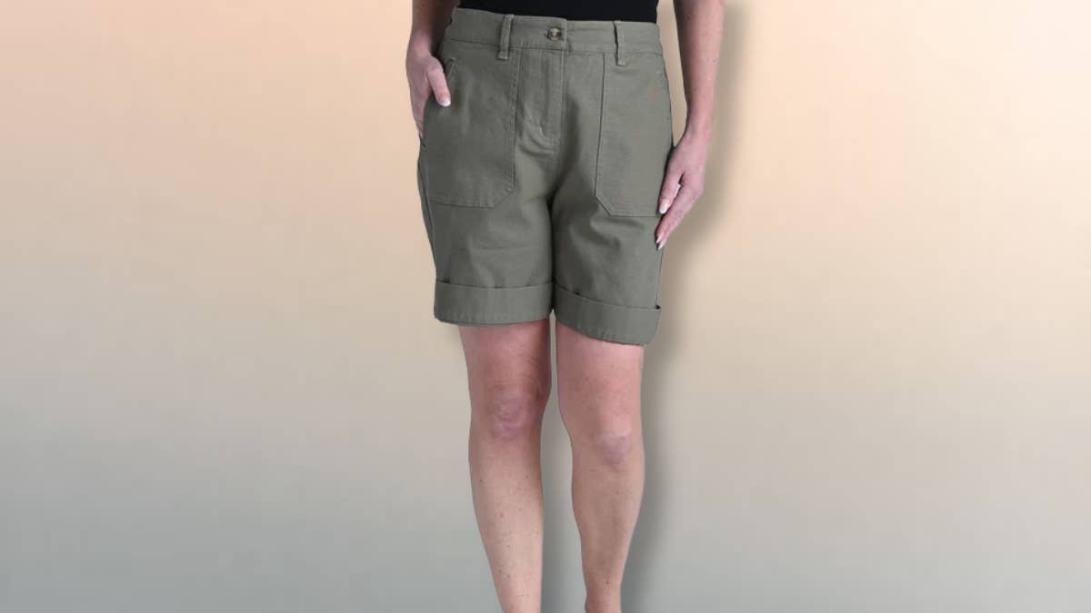 Get comfortable canvas shorts for summer at just $15 – limited stock ...