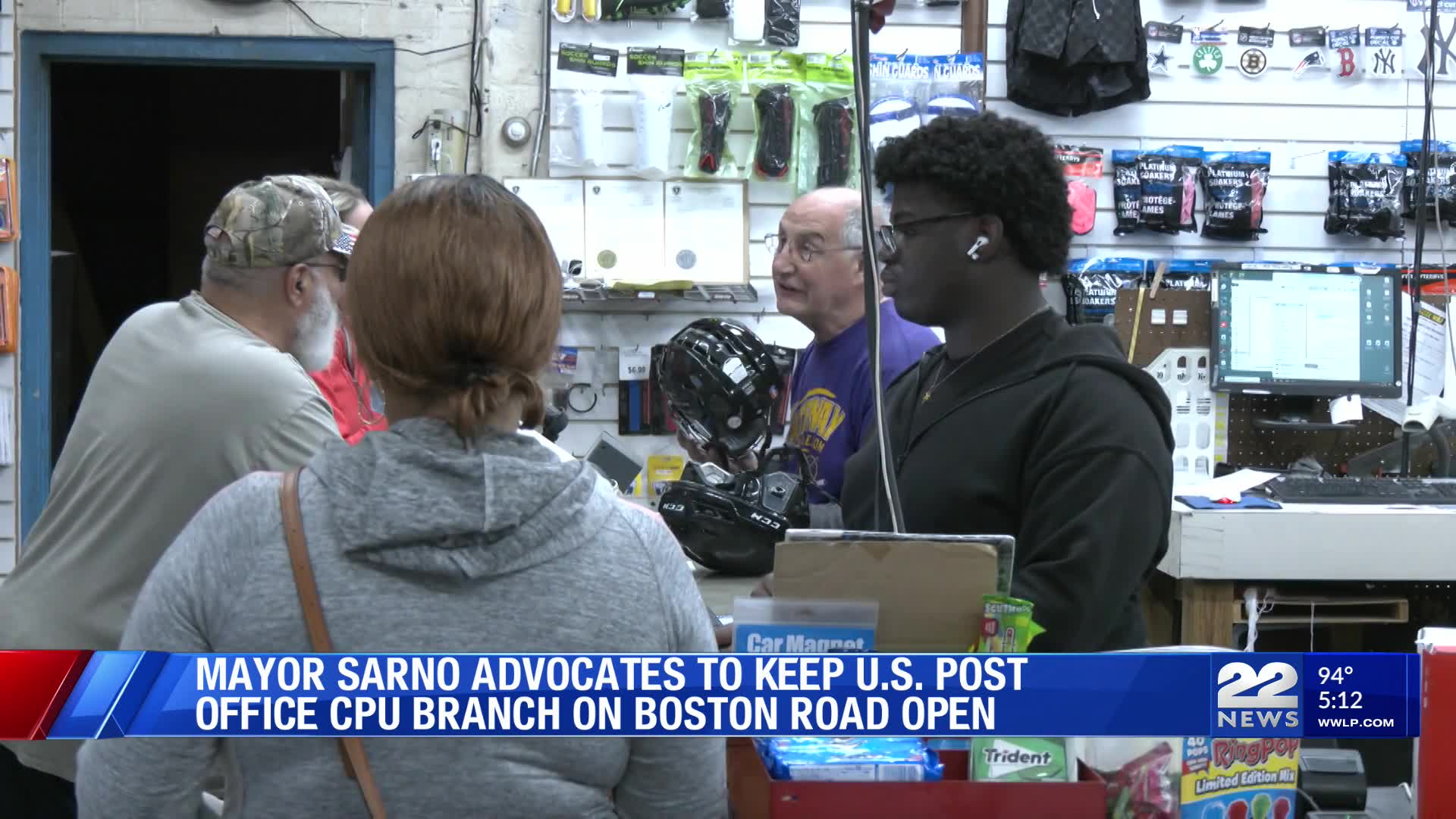 Mayor Sarno fights to keep Springfield Post Office