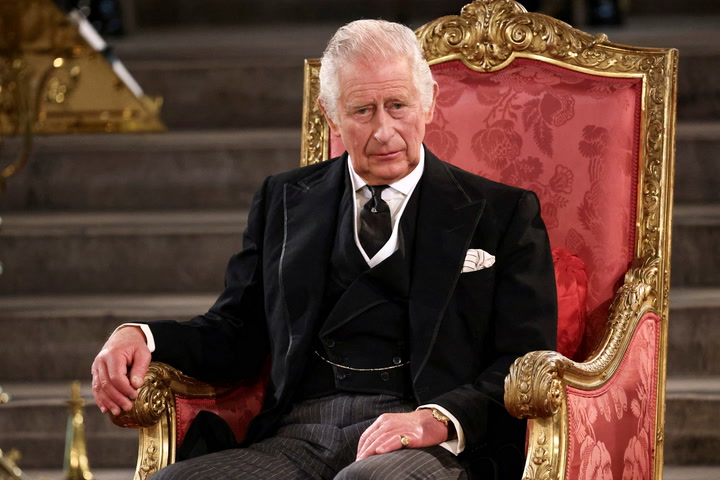 King Charles' current residence following his ascension to the throne