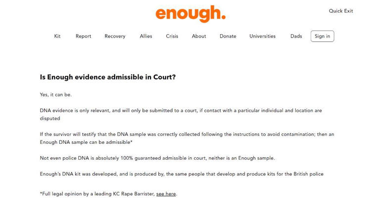 Adverts for DNA self-swab kits banned as misleading