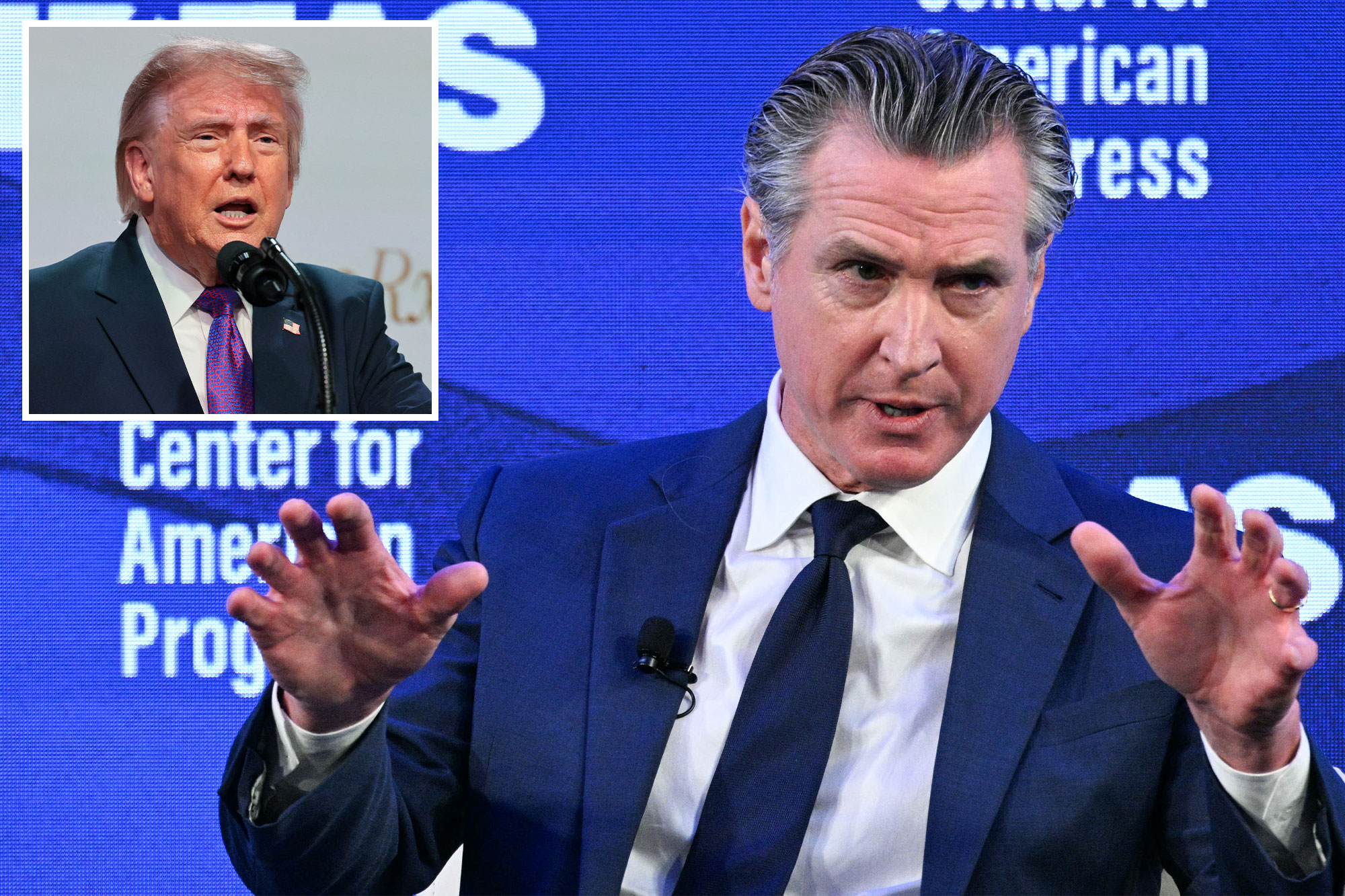 Gavin Newsom pitches AI mass welfare plan while attacking Trump on ...