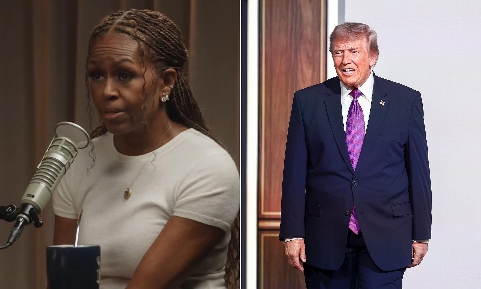 Michelle Obama says same 'anger' that led to husband's presidential ...