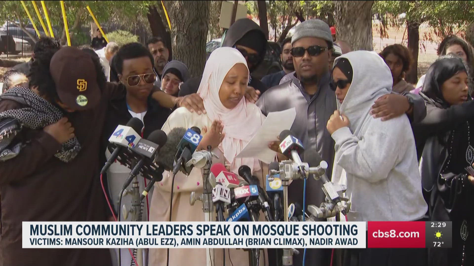 Full press conference | San Diego community leaders speak about mosque ...