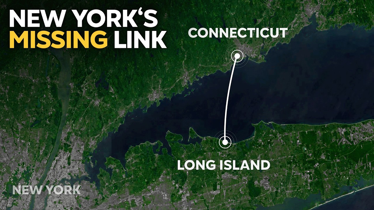 The mega bridge that would bypass New York City