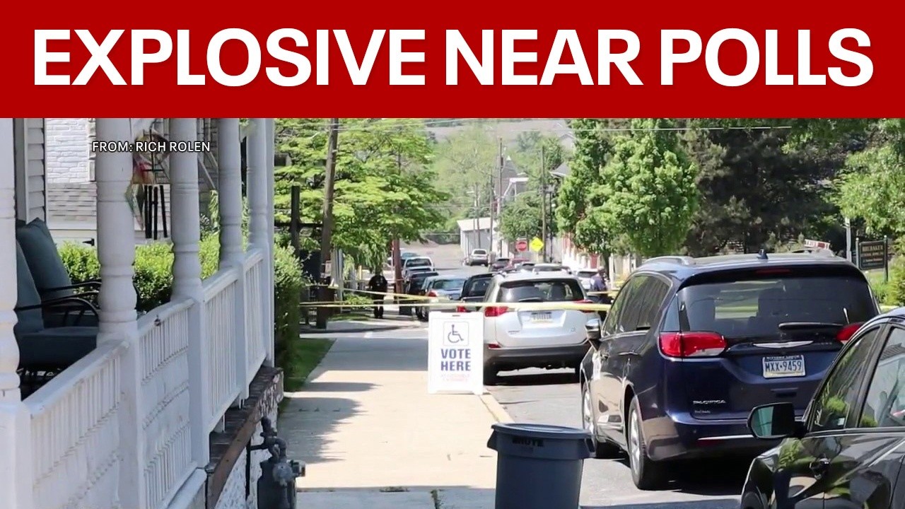 Explosive device thrown near Pennsylvania polling location