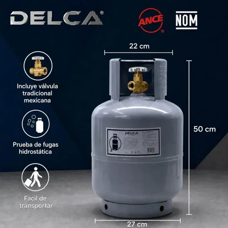 Tanque de gas LP de 9kg 36% más barato por menos de $980: incluye ...