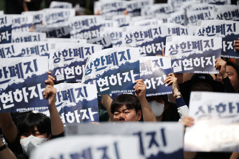 Samsung Elec set to face major strike on Thursday after talks with ...