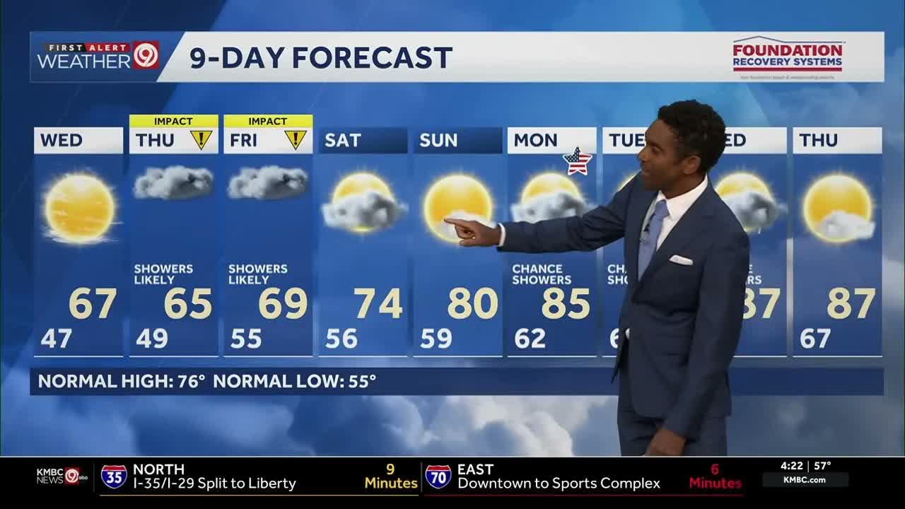 Sunshine returning Wednesday after storm cleanup around Kansas City metro