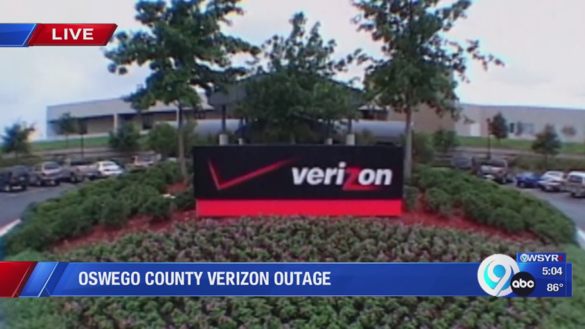 Oswego County Verizon outage