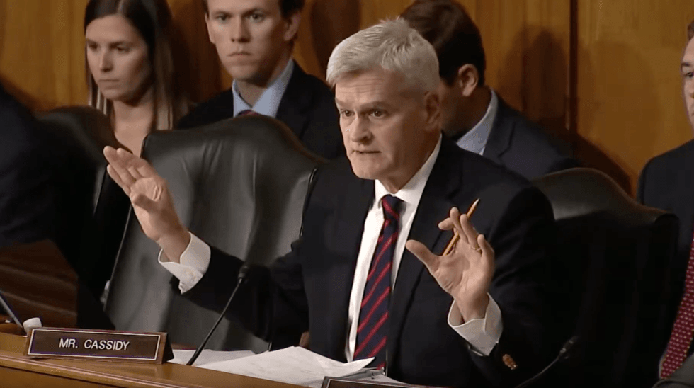 Cassidy tells reporters he's done with politics