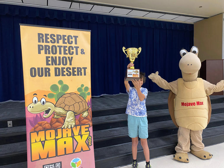 Fifth grader wins Clark County Mojave Max emergence contest