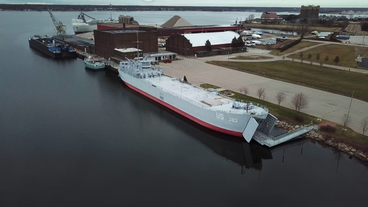 WWII history comes alive as D-Day ship LST 393 hosts commemoration ...