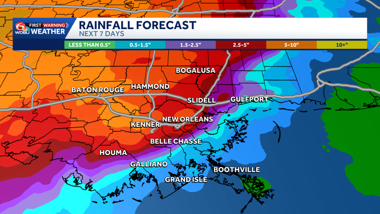 Impact Day: Threat for flash flooding possible today, next several days ...