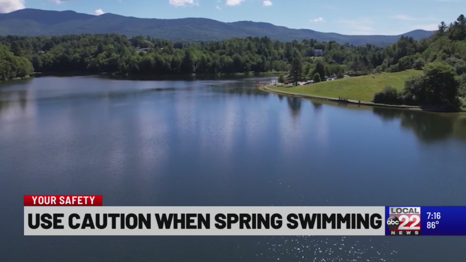 Despite hot weather, Vermont lakes still cold