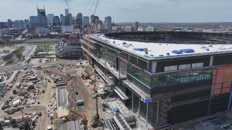 Nashville’s East Bank development races to prepare for 2030 Super Bowl