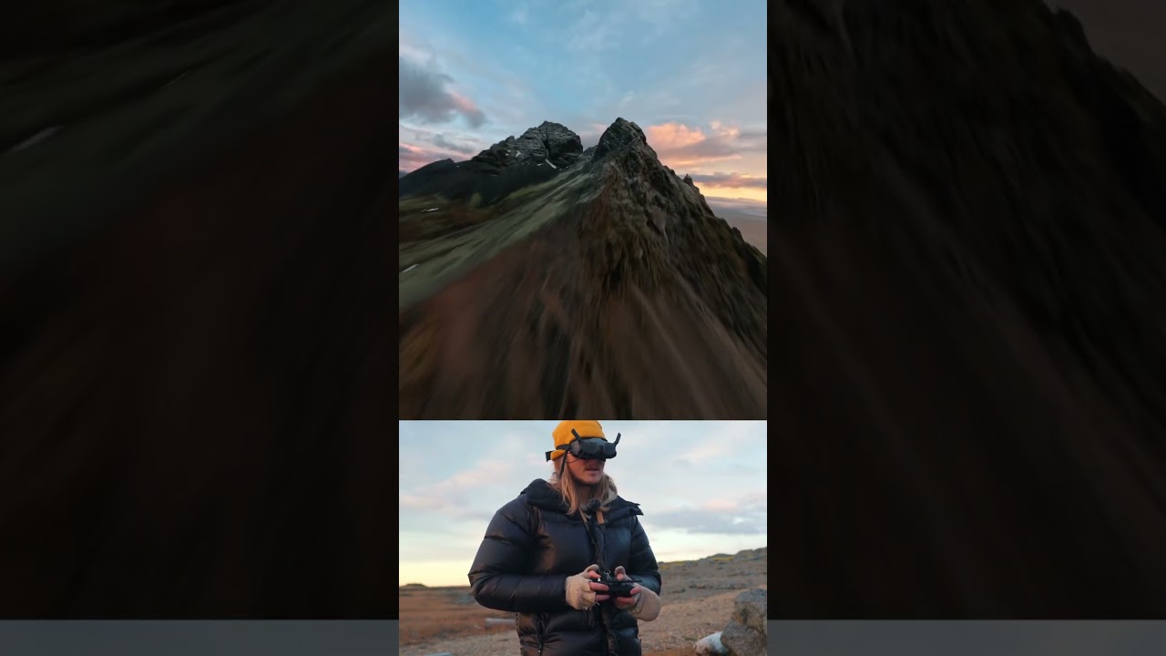 Helion long range FPV flight (full video) #fpv #drone #iceland