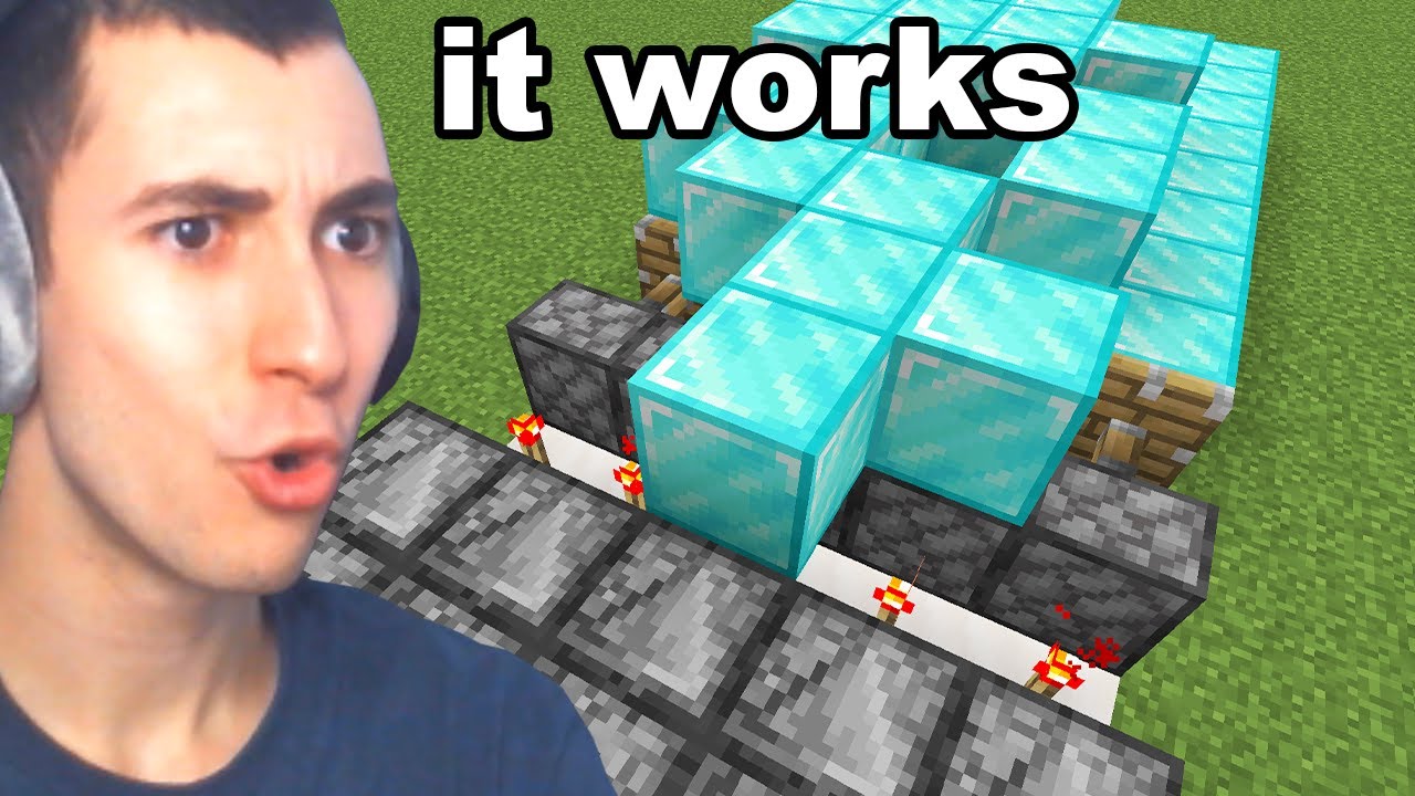 Testing Minecraft glitches that Mojang removed forever
