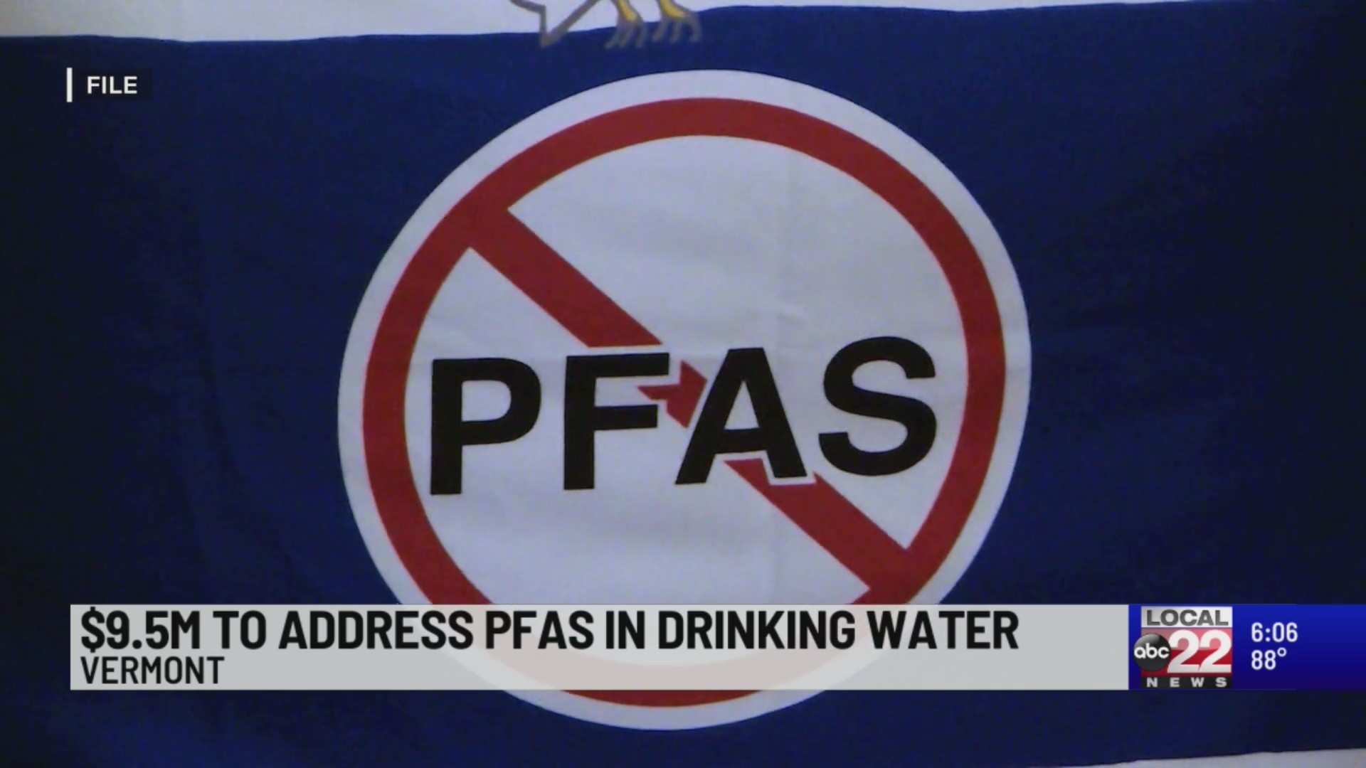 Funding to address chemicals in Vermont's drinking water
