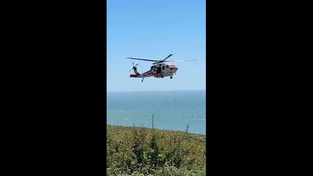Man dies after driving car off beachside cliff in Santa Cruz