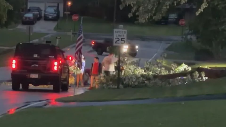 Storm damage, severe weather captured on camera throughout the region
