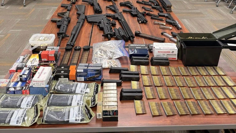 27 firearms recovered by Terrell police after U-Haul traffic stop