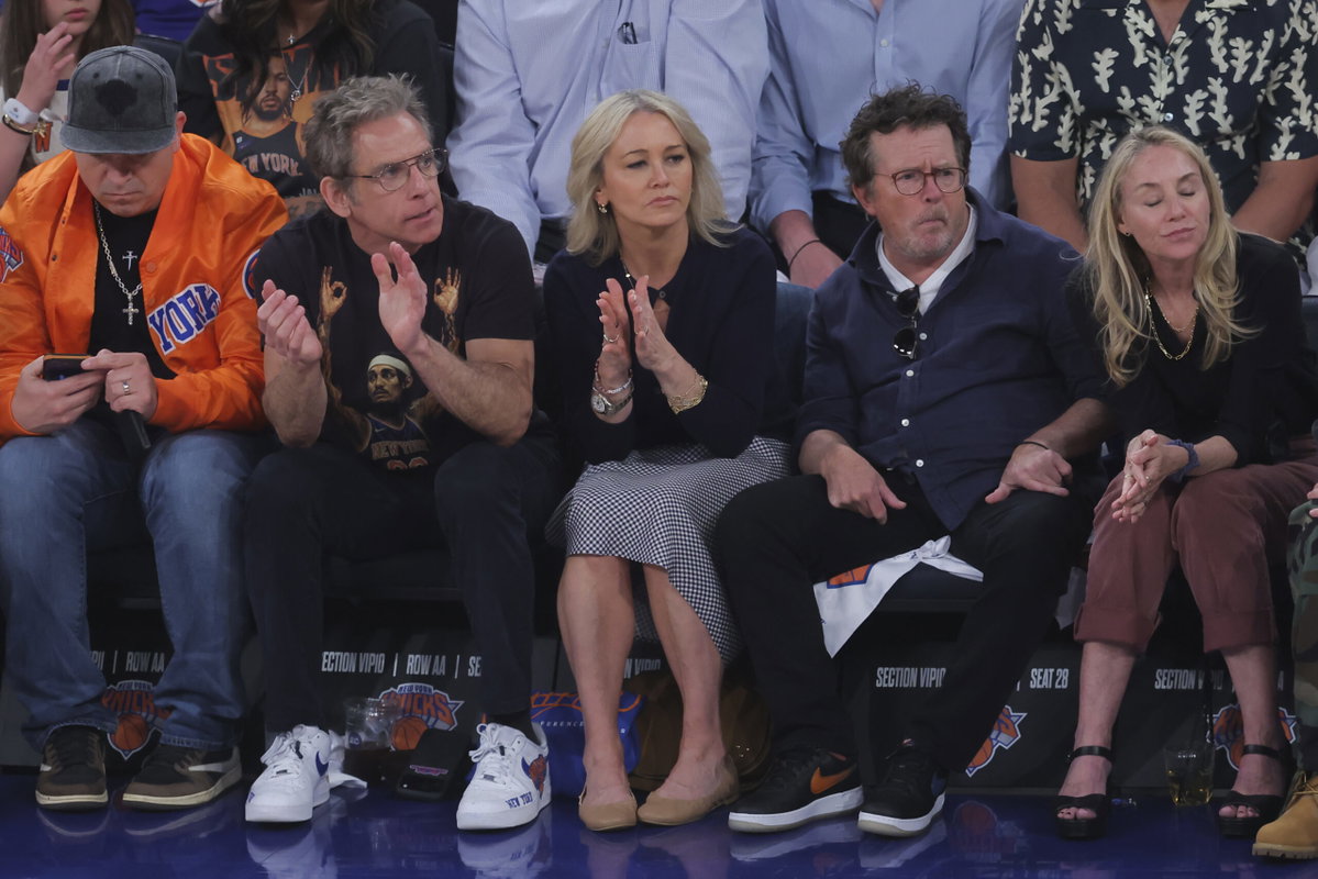 Knicks vs. Cavaliers: Celebrity Row lights up MSG for Conference Finals ...
