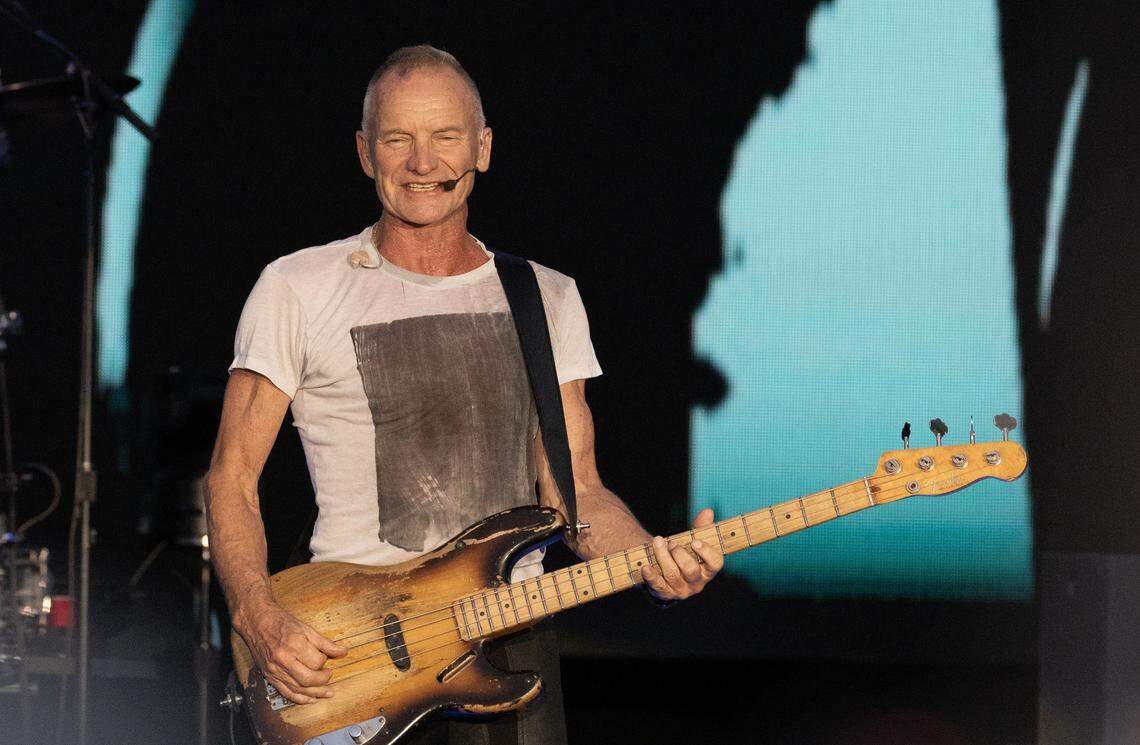 Sting is still at it, bringing solo and Police hits to Raleigh. Here ...