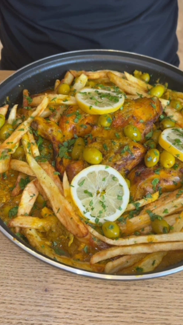 Meilleur tajine de poulet aux olives