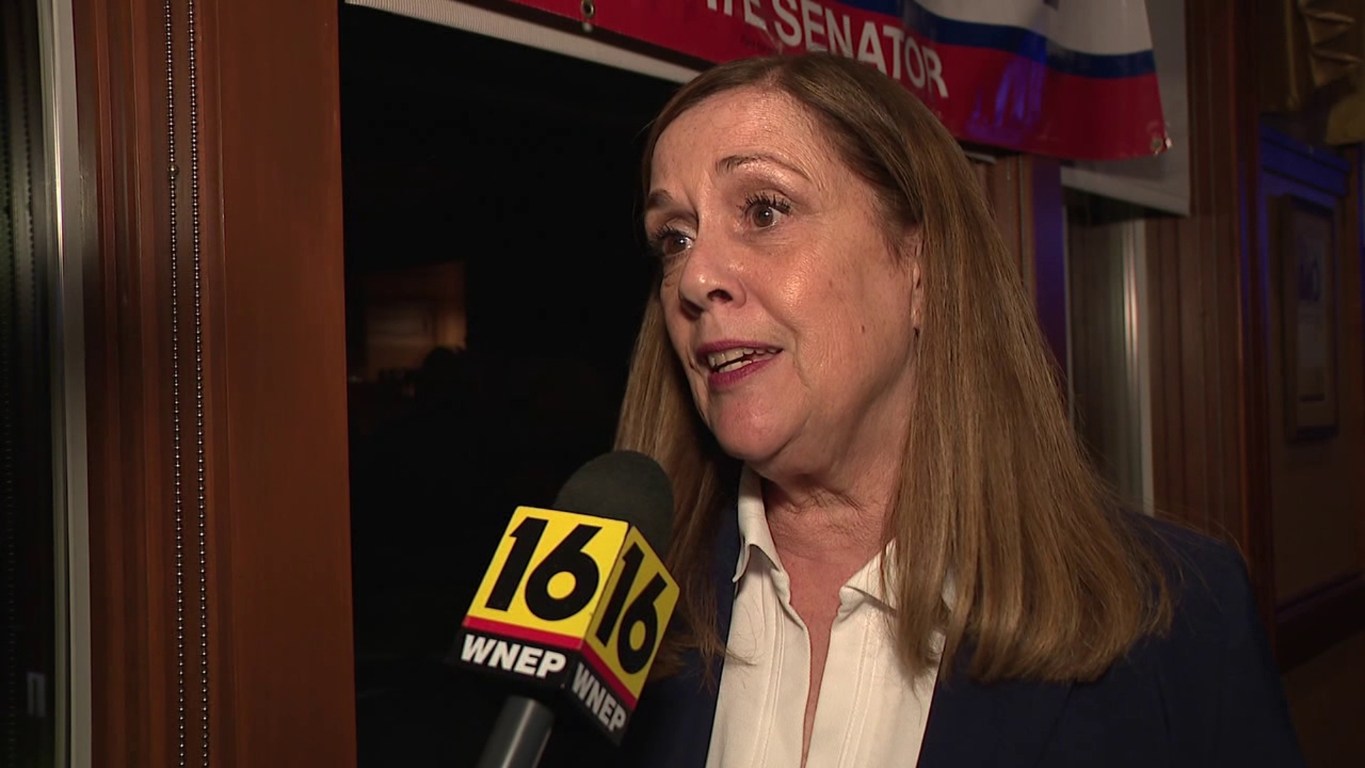 Senator Baker speaks after declaring victory in state’s 20th senatorial ...
